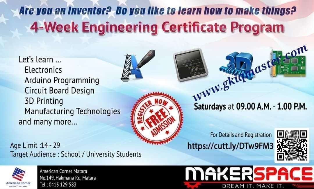4 Week Engineering Certificate Program - MASTER - Jobs & Education