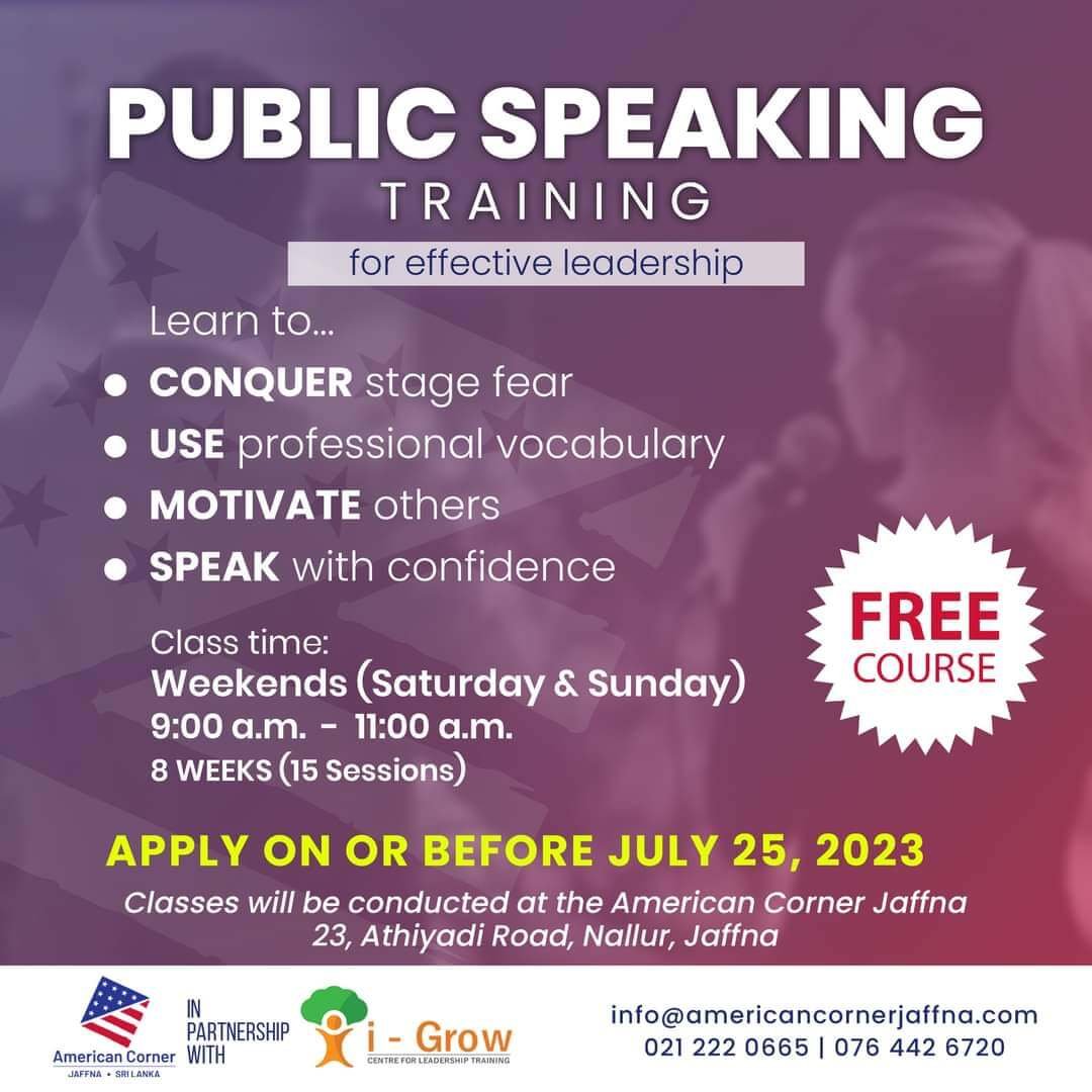 Public Speaking Course - Full Details - MASTER
