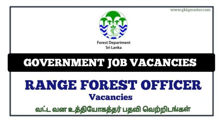 Range Forest Officer Vacancies 2024 (Open Exam) - Department of Forest ...