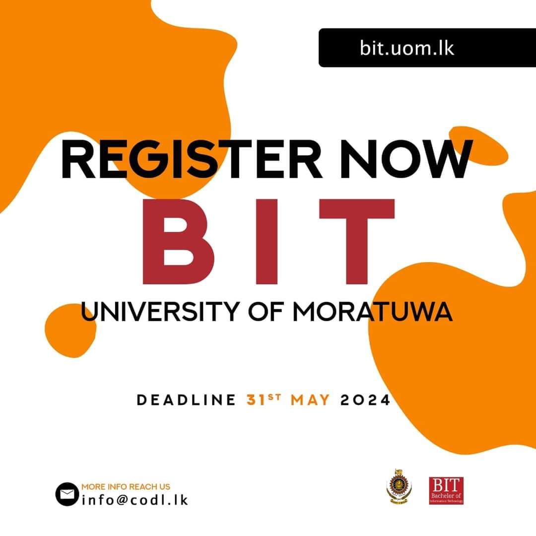 Bachelor of Information Technology (BIT) - University of Moratuwa