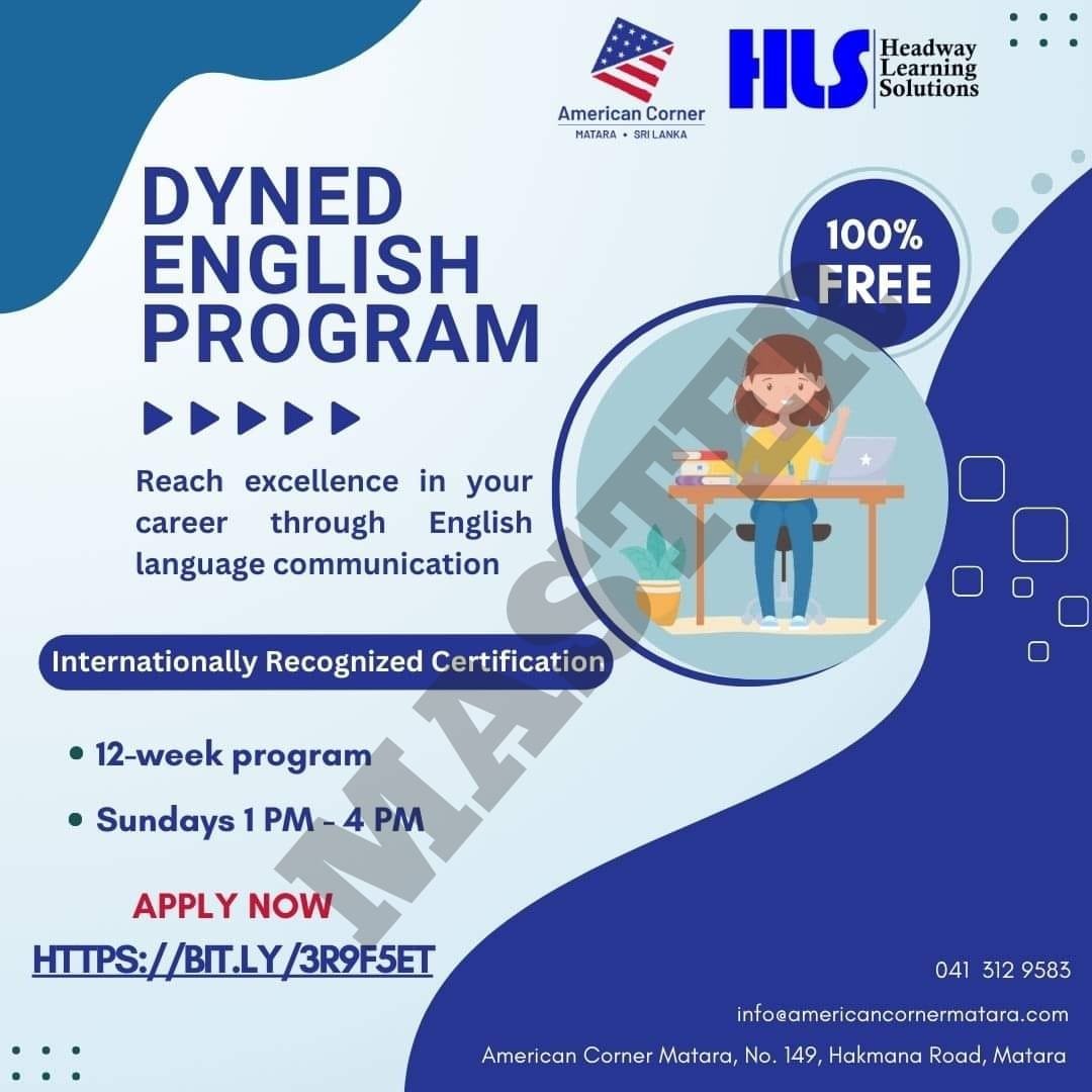 Free English Course - American Corner, Matara